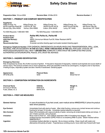 Products – Hilltop Energy – Drill and Blast Services, Mixing Plant ...